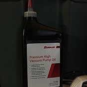 Robinair 13203.0 Premium High Vacuum Pump Oil - 1 Quart, Air ...