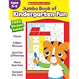 Jumbo Book of Kindergarten Fun Workbook: Scholastic Teaching Resources ...