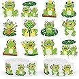 Amazon.com: Whaline 1200Pcs Frog Stickers Roll Summer Cute Frog Paper ...