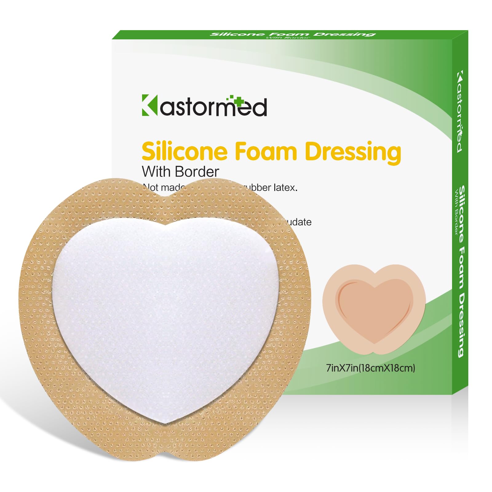 Mua Sacral Foam Dressing, 7x7 in Sacrum Silicone Foam Dressing with ...