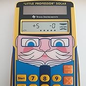 Texas Instruments LPROFSOLAR Little Professor Calculatrice solaire d ...