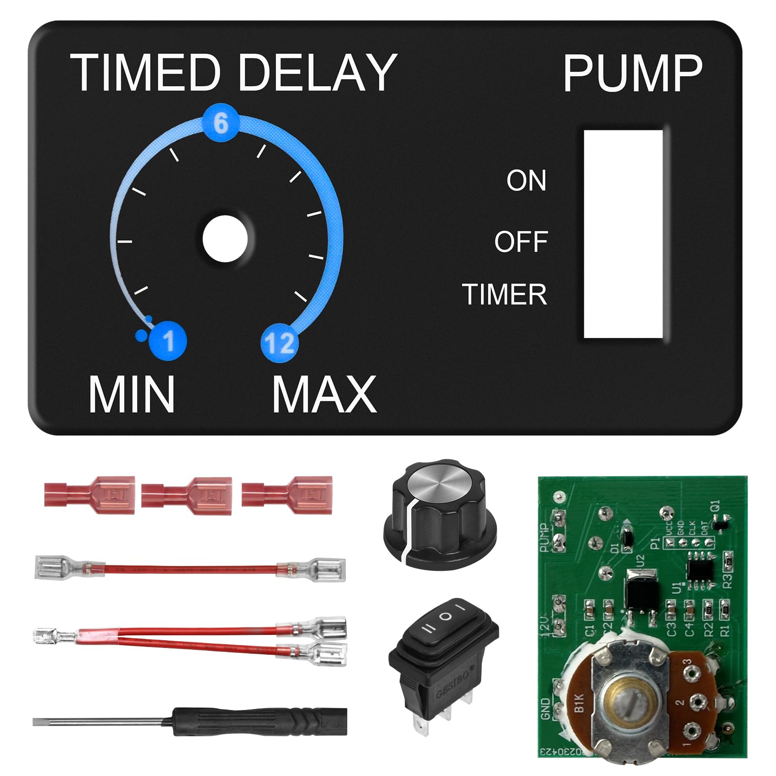 Livewell Timer Switch, Briidea Aerator Timer with Intelligent Timing ...