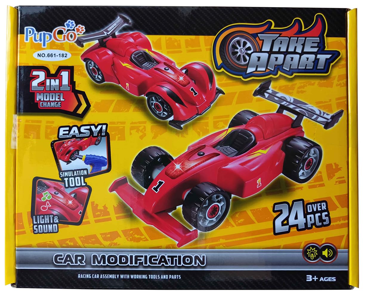 Mua Pup Go Take Apart Toy Car for Children 3+ Years, 24-Piece Toy with ...