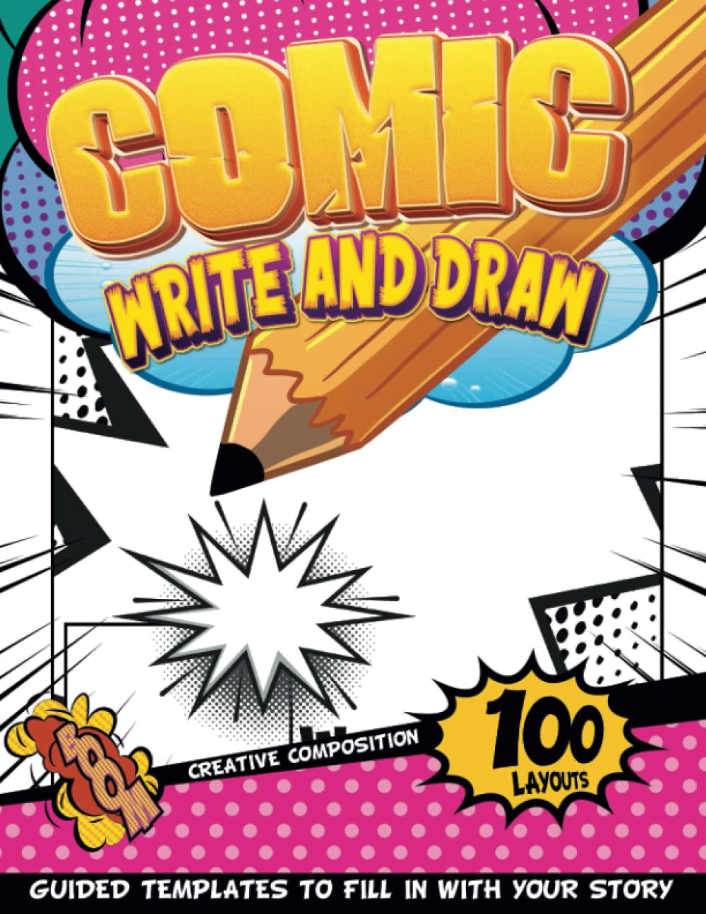 Mua Guided Templates To Get Kids Learn To Draw: Comic Craft for A Kid ...