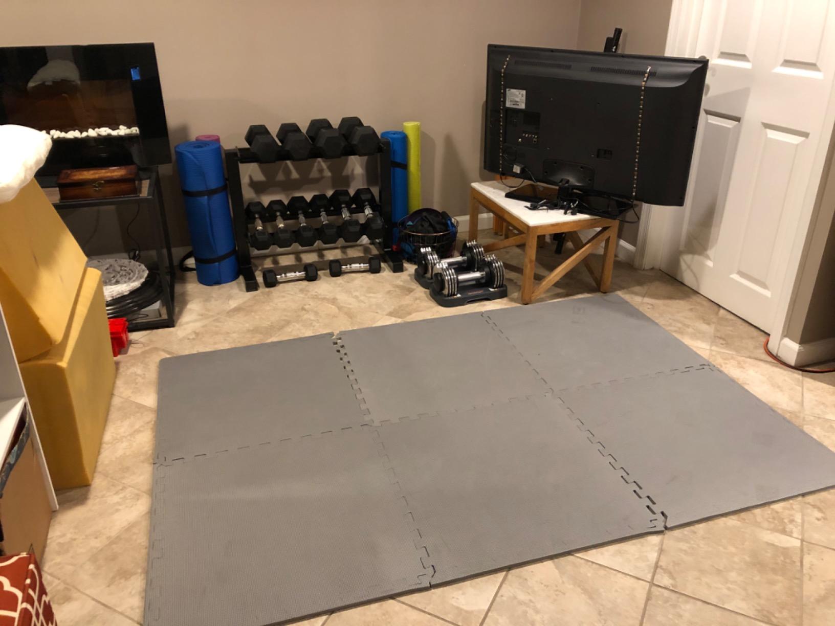 $11/mo - Finance CAP Barbell 150-lb Hex Dumbbell Weight Set with ...