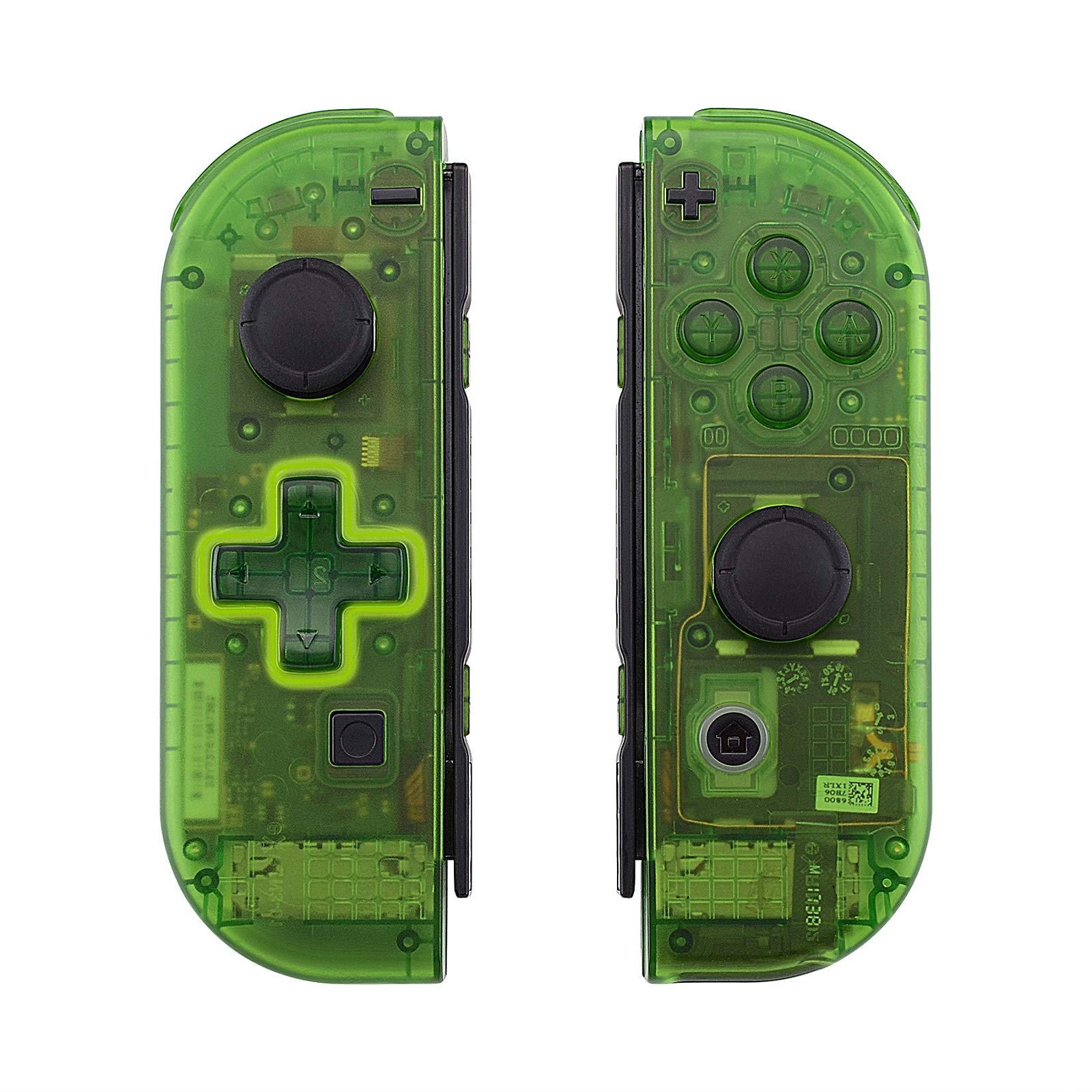 Mua eXtremeRate Transparent Clear Green Joycon Handheld Controller ...