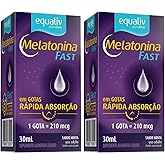 Suplemento Líquido Equaliv melatonina Fast 30ml Rápida Absorção ...