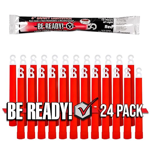 Windy City Novelties Be Ready - Red 6" Industrial 12 Hour Premium ...