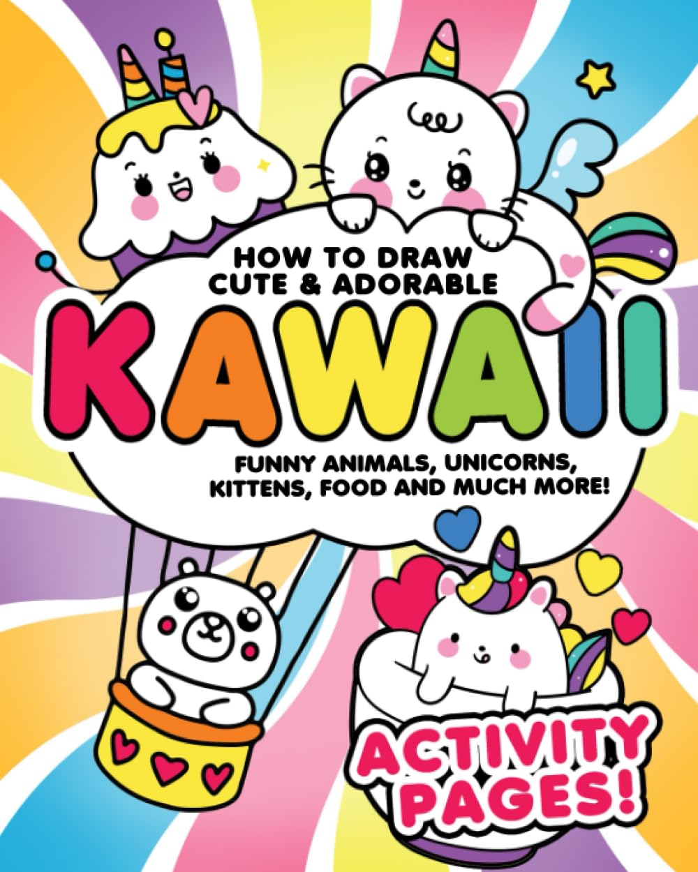 Mua How To Draw Kawaii: Cute and Funny Kawaii Doodles Book for Kids ...