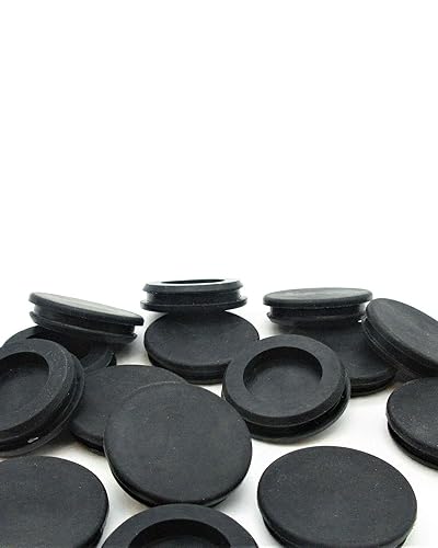 1" Rubber Grommets - Rubber Hole Plug Fits 1/8” Thick Panel - Flush ...
