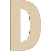 Amazon.com: HILAZA 17 Inch Large Wooden Letter E, 1/4 in Thick Big Wood ...