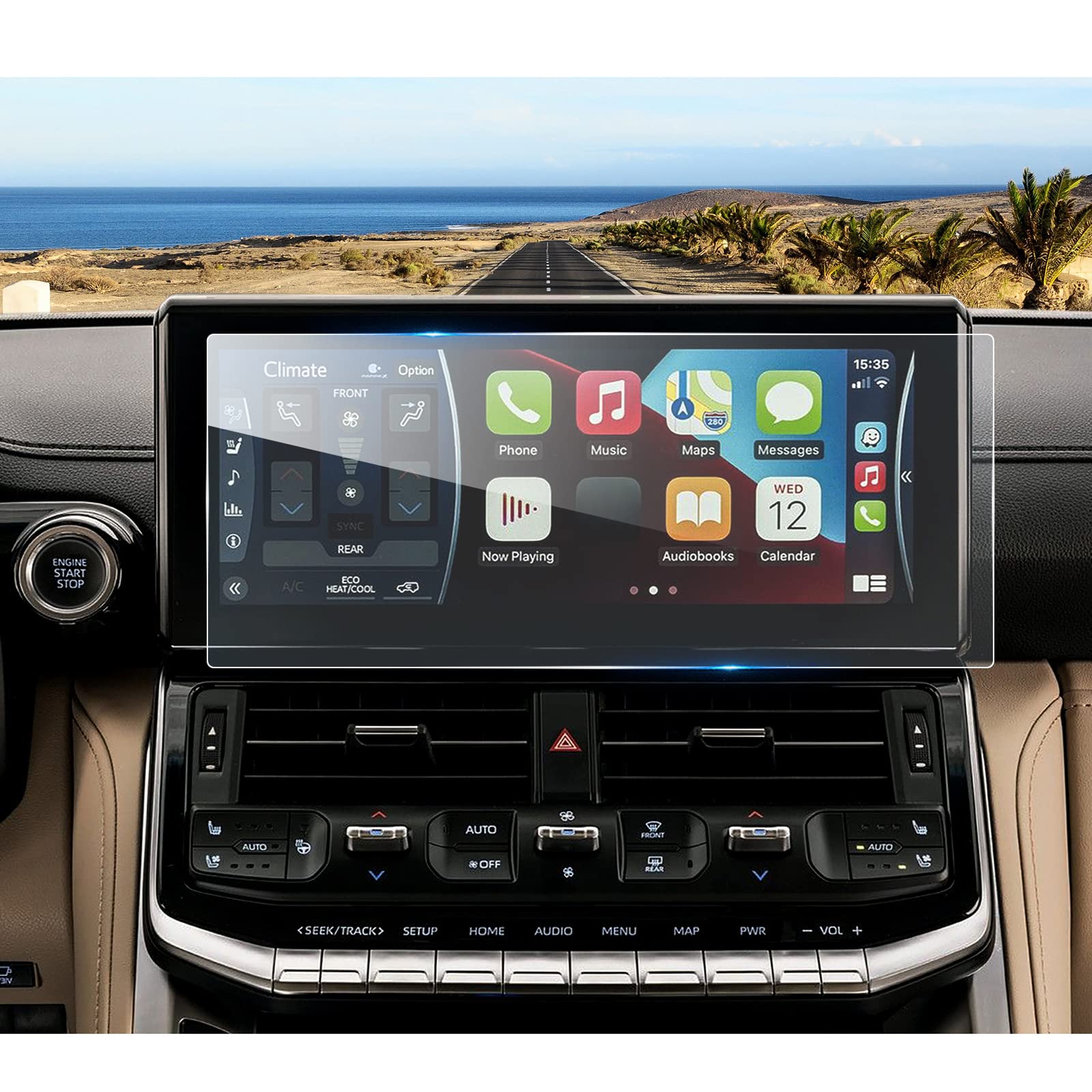 Mua Coleya 2022 2023 Land Cruiser LC300 Screen Protector for Toyota ...