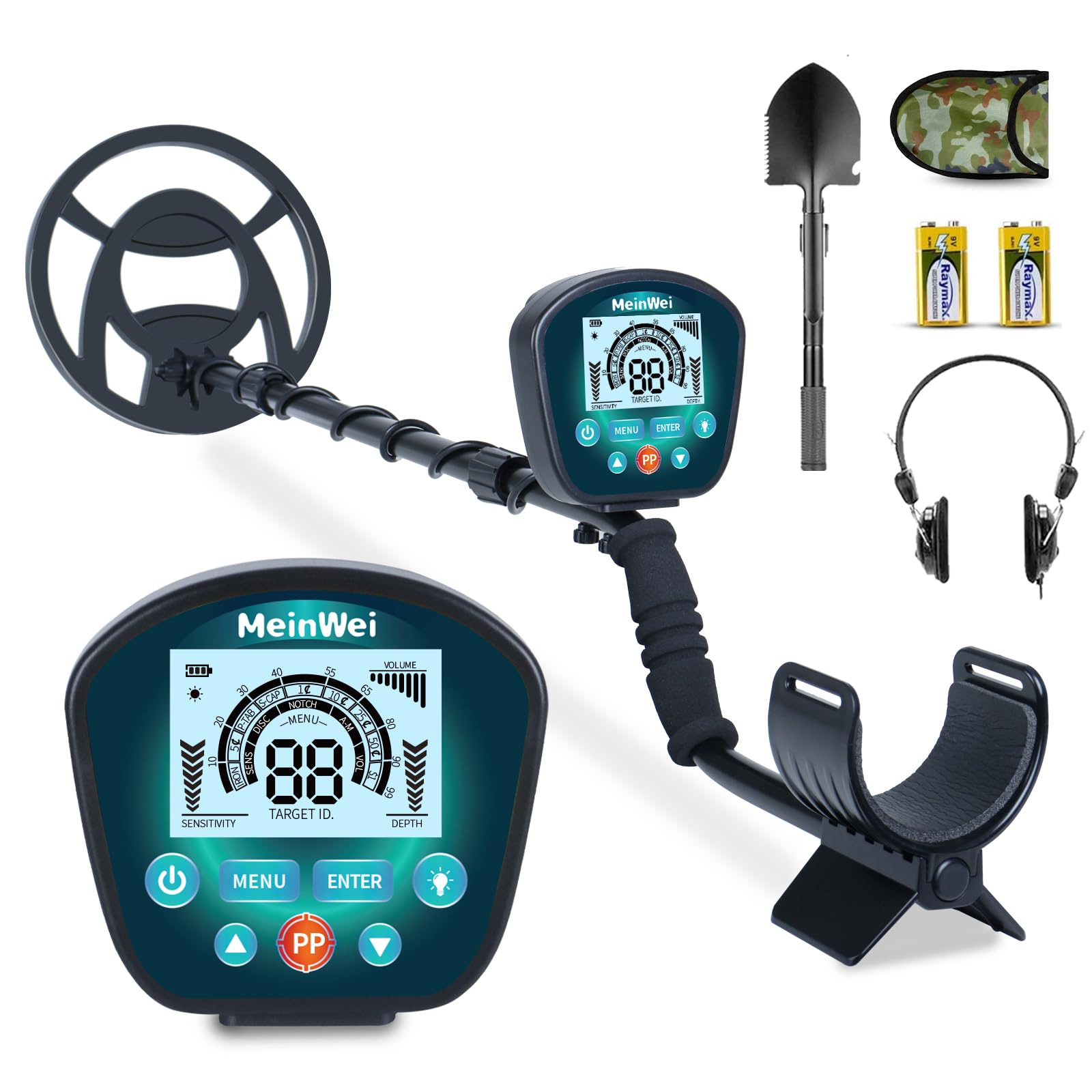 Mua Metal Detector for Adults Waterproof Professional, with 4.9 ...