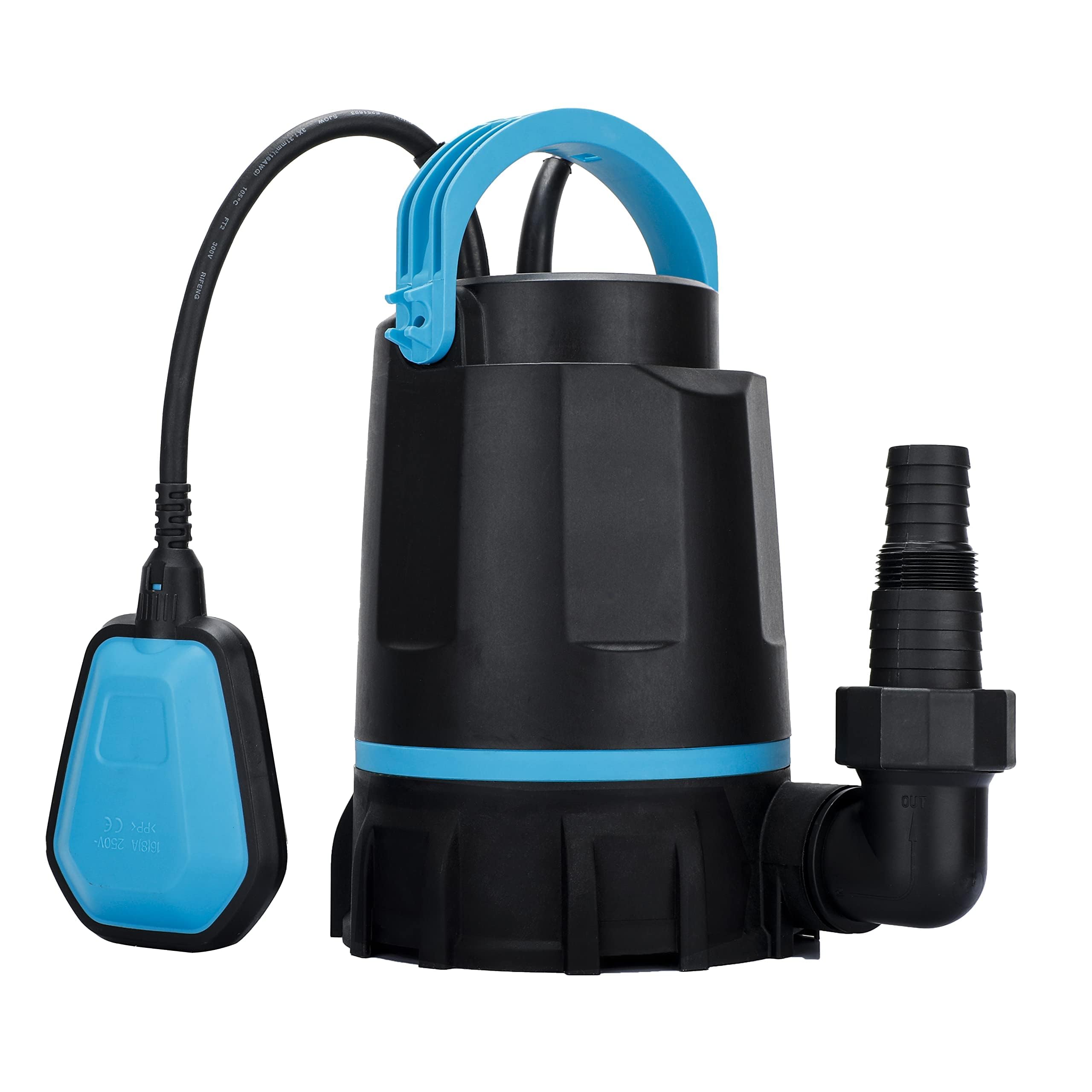 Bomgie 1/2HP Sump Pump 3170GPH Submersible Water Pump with Automatic ...