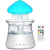 Amazon.com: RaindropRelaxation - Mushroom Rain Humidifier – Water Drip ...