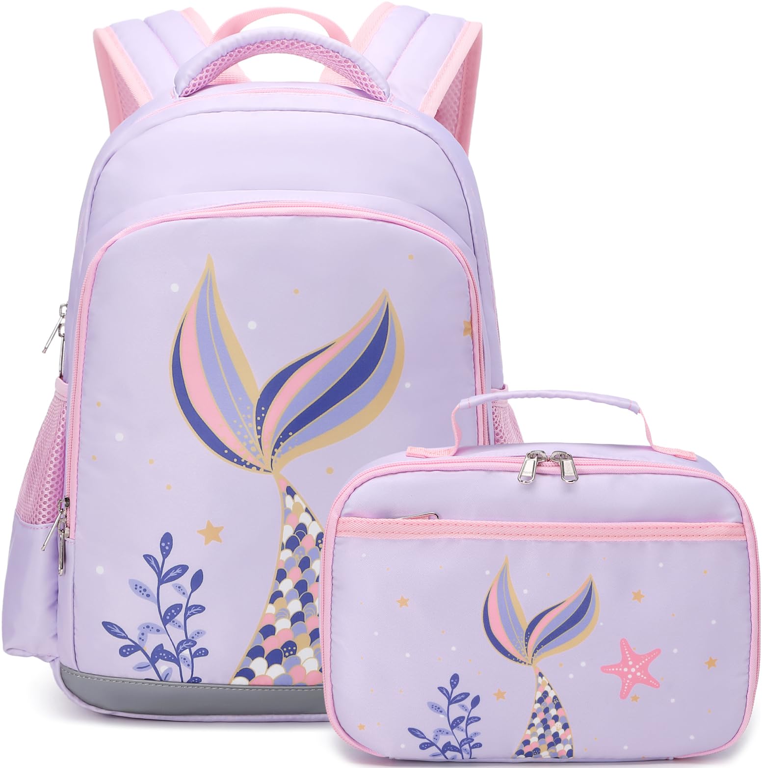 JIANYA Kids Backpack for School Girls Mermaid School Bags for Preschool ...