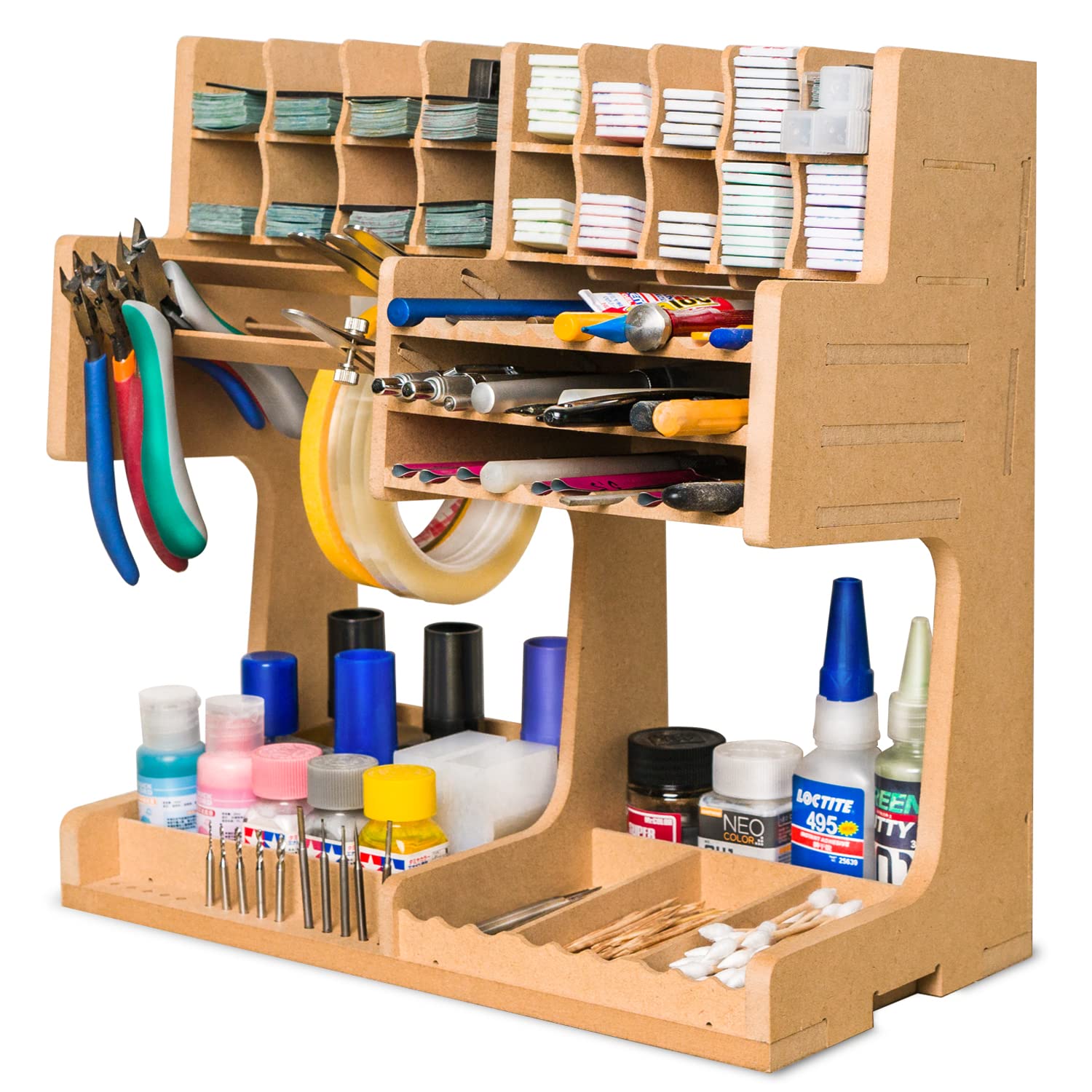 Mua Bucasso Plastic Model Paint Truck, Model Tool Storage Rack, MDF ...