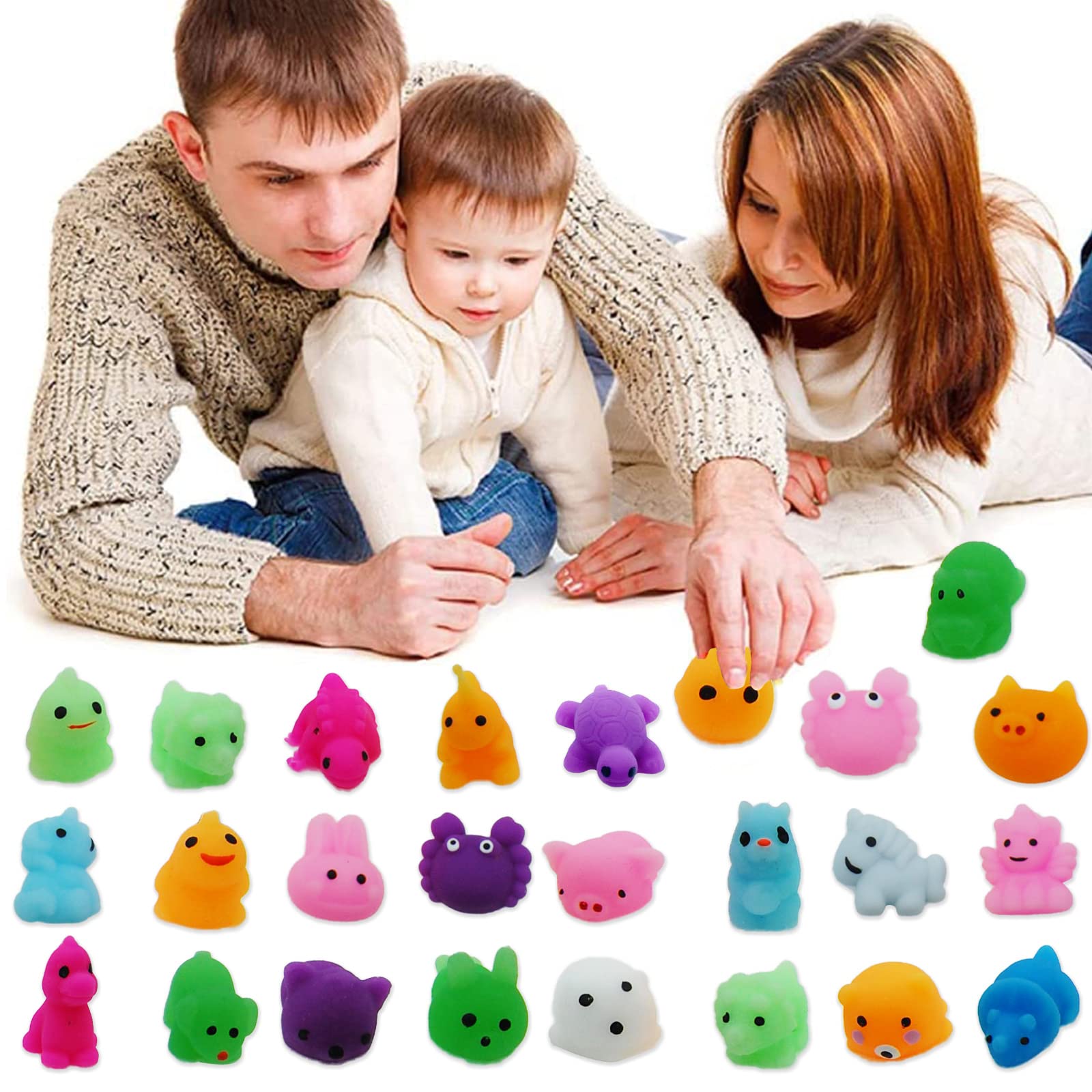 Mua 100 Pack Mochi Squishy Toy Mini Squishies Party Favors Fidget Toys ...