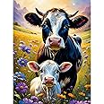 Amazon.com: SNMUW Paint by Numbers Kit for Adults, DIY Cow Acrylic ...