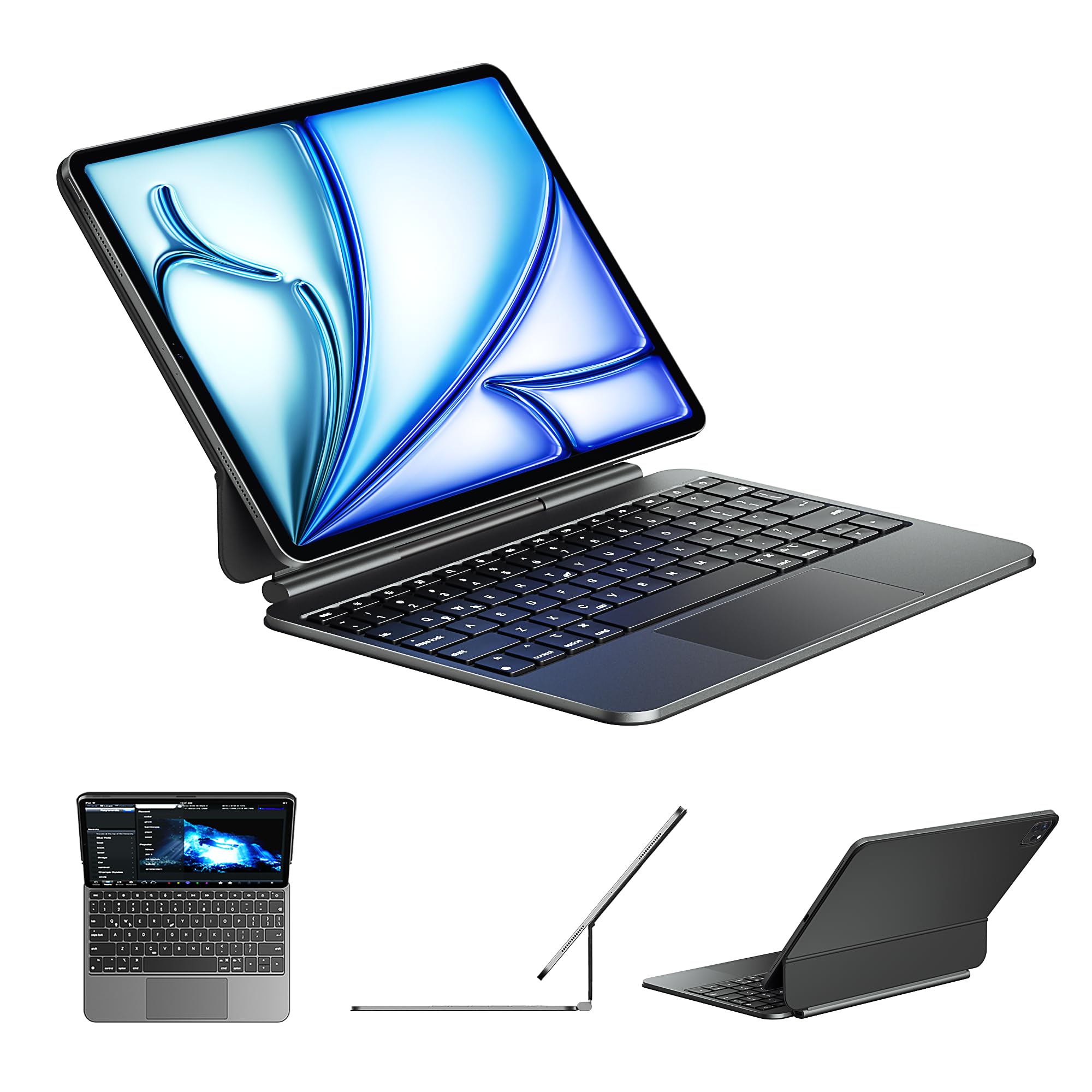 Mua Keyboard Case for iPad Air 13(M2) 2024,iPad Pro 12.9 inch (6th,5th ...