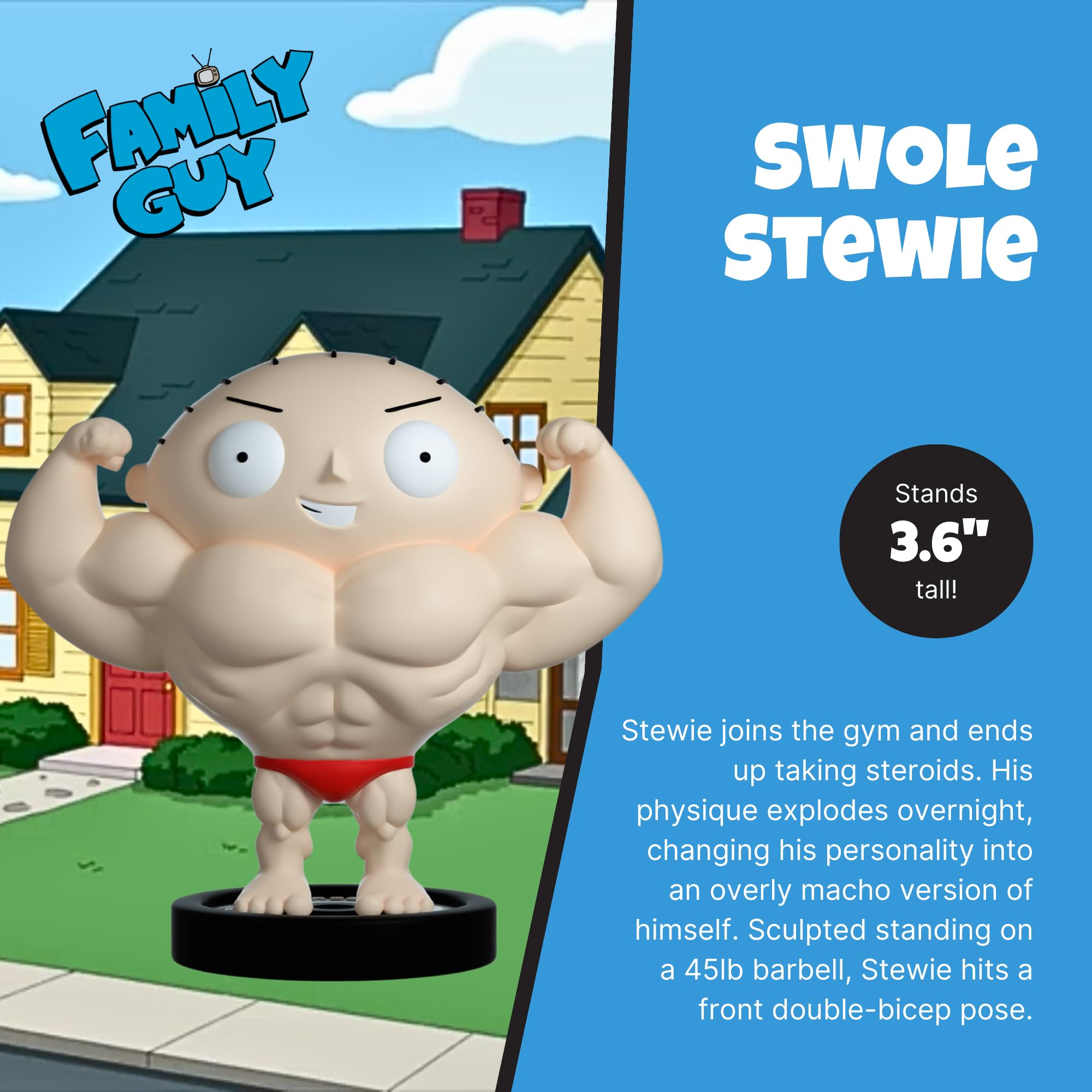Mua Youtooz Swole Stewie, 3.6" Vinyl Figure, Stewie Griffin from Family ...