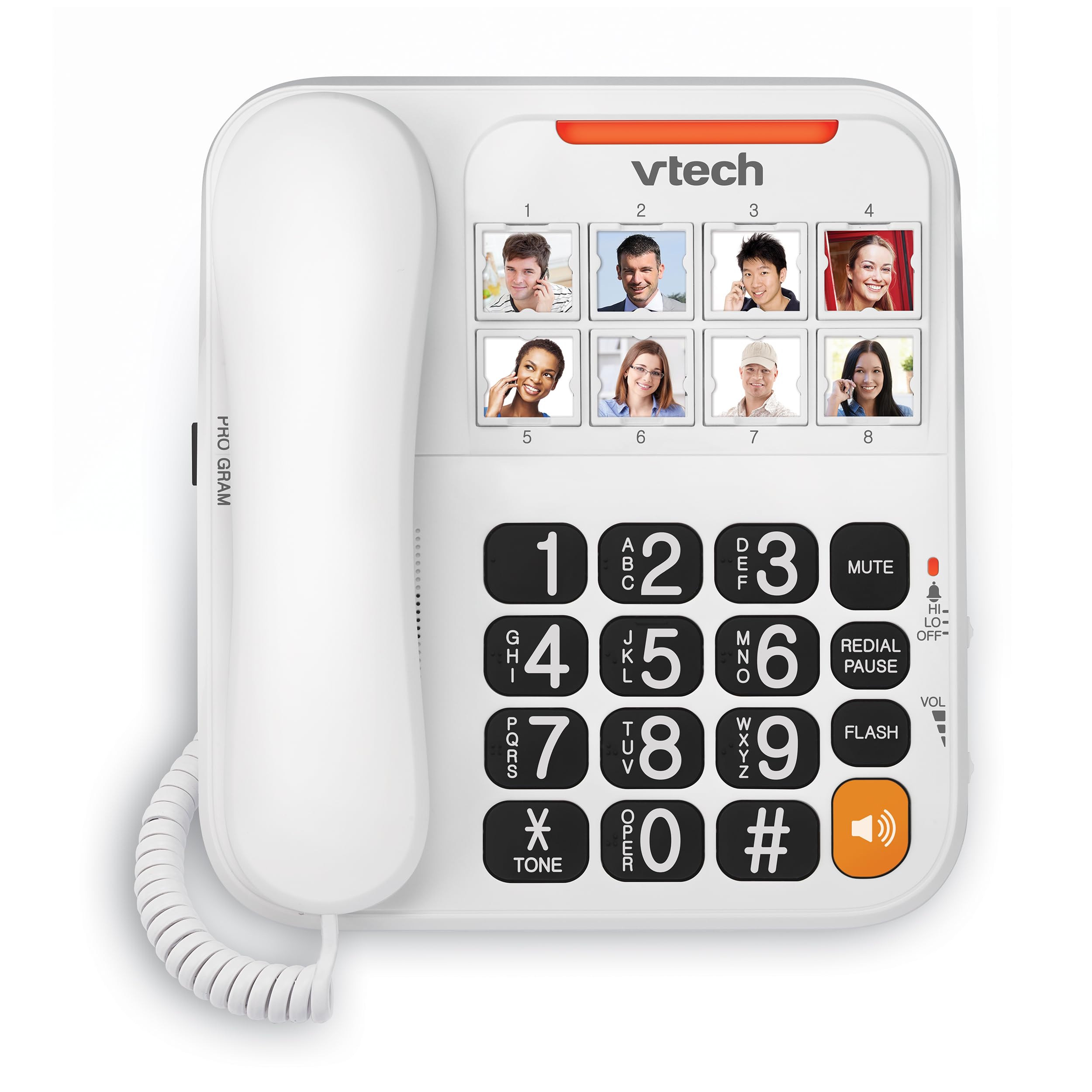 Mua VTech Corded Senior Phone for Elderly with High-Contrast Large ...