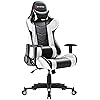 Devoko Ergonomic Gaming Chair Racing Style Adjustable Height High Back ...