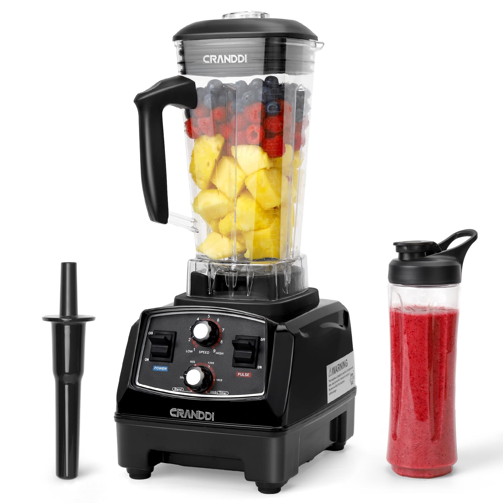 Mua CRANDDI Professional Timed Blender, 1500 Watt Commercial Blenders ...