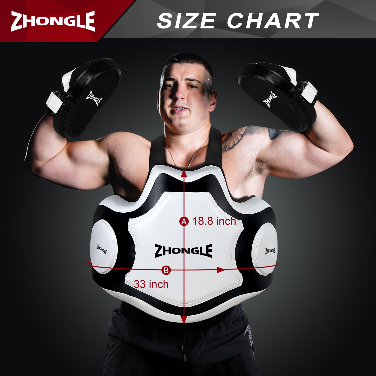 Mua Professional Boxing Body Protector, Coach’s Boxing Vest, Fight ...