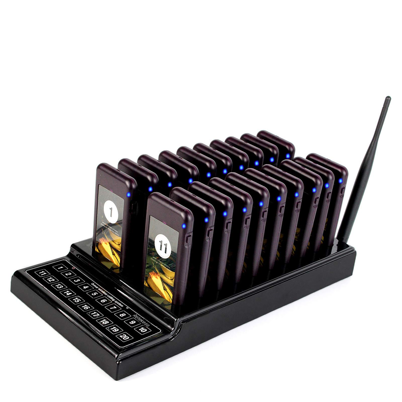 Mua T111 Restaurant Pager System, Pagers for Restaurants, 500M Long ...