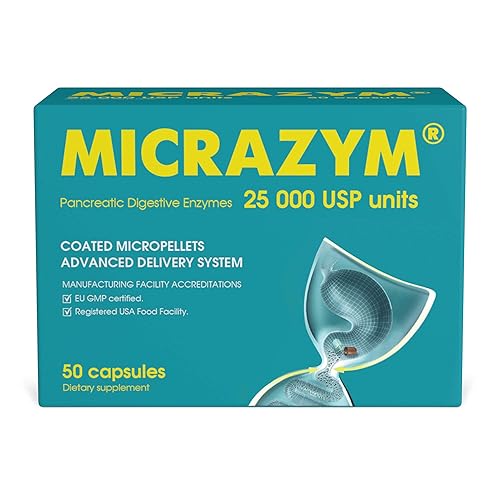 Micrazym AVVA Pharmа Pancreatic Enzymes - 25,000 USP Effective ...