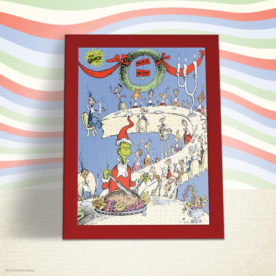 Mua Dr. Seuss “Grinch Feast” 1000 Piece Jigsaw Puzzle, Collectible ...