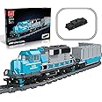 Amazon.com: MOCBROPCS Train Building Block Set, Freight Cargo Internal ...