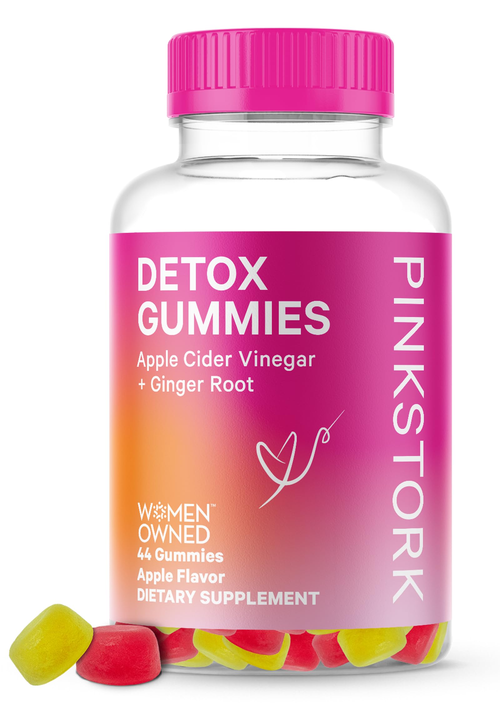 Mua Pink Stork Detox Gummies, ACV with Ginger to Support Detox and ...