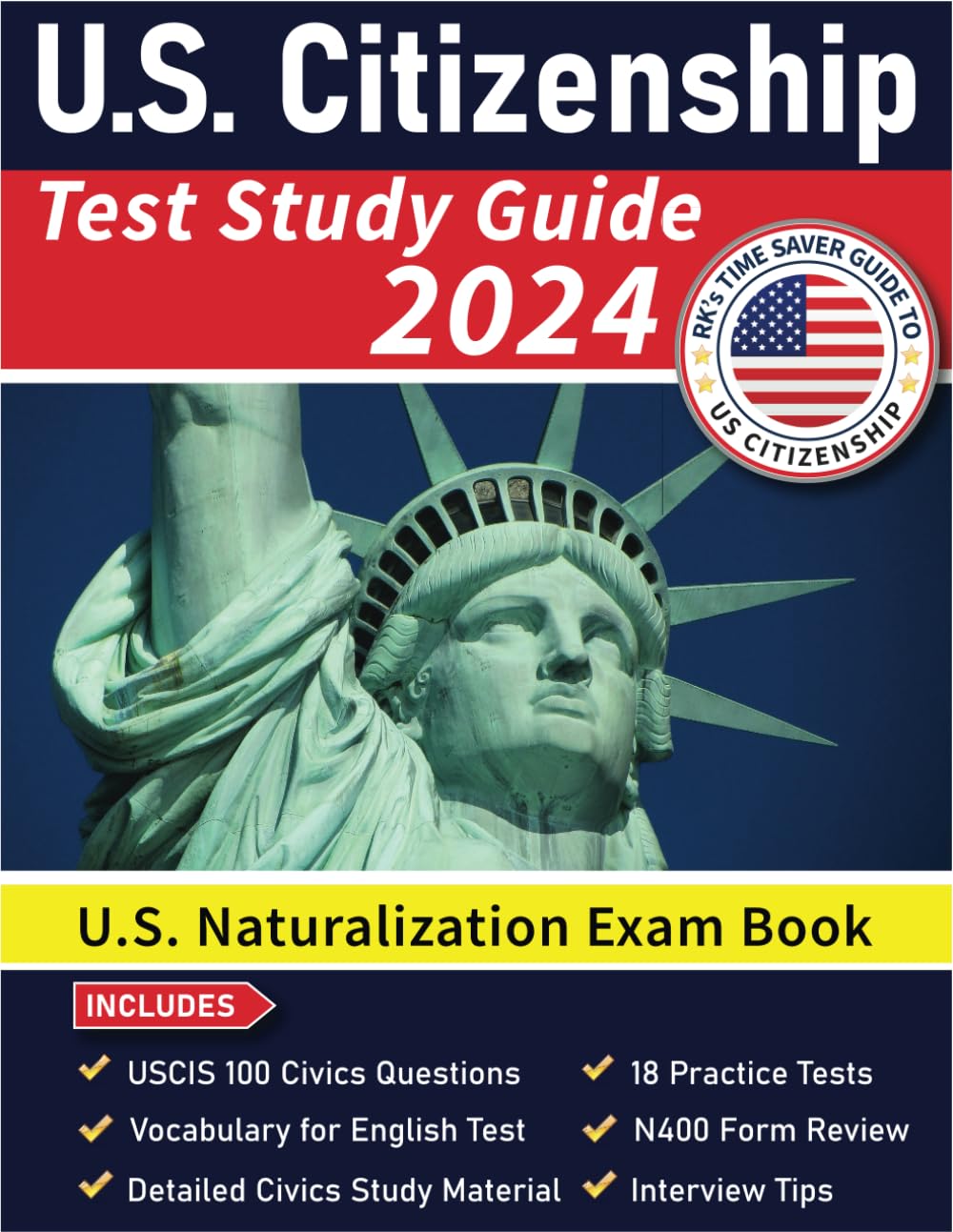 Mua US Citizenship Test Study Guide 2023-2024: US Naturalization Exam ...