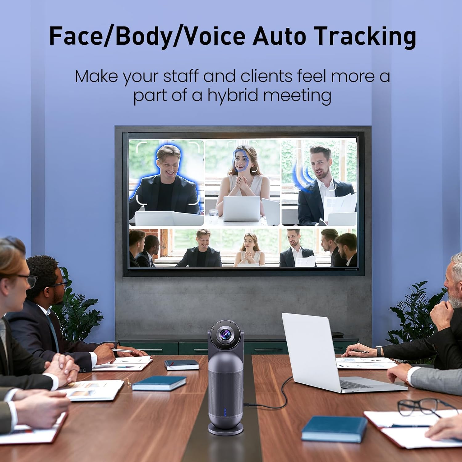 EMEET Meeting Capsule (Gen 2), captura 4K de 360°, cámara de ...