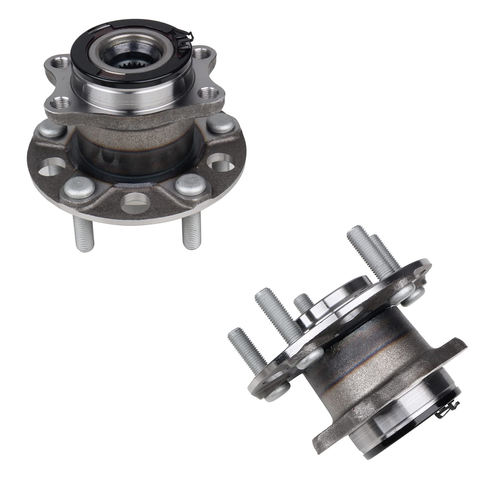 KUSATEC 512333 2PCS Rear 4WD AWD Wheel Bearing and Hub Assembly ...