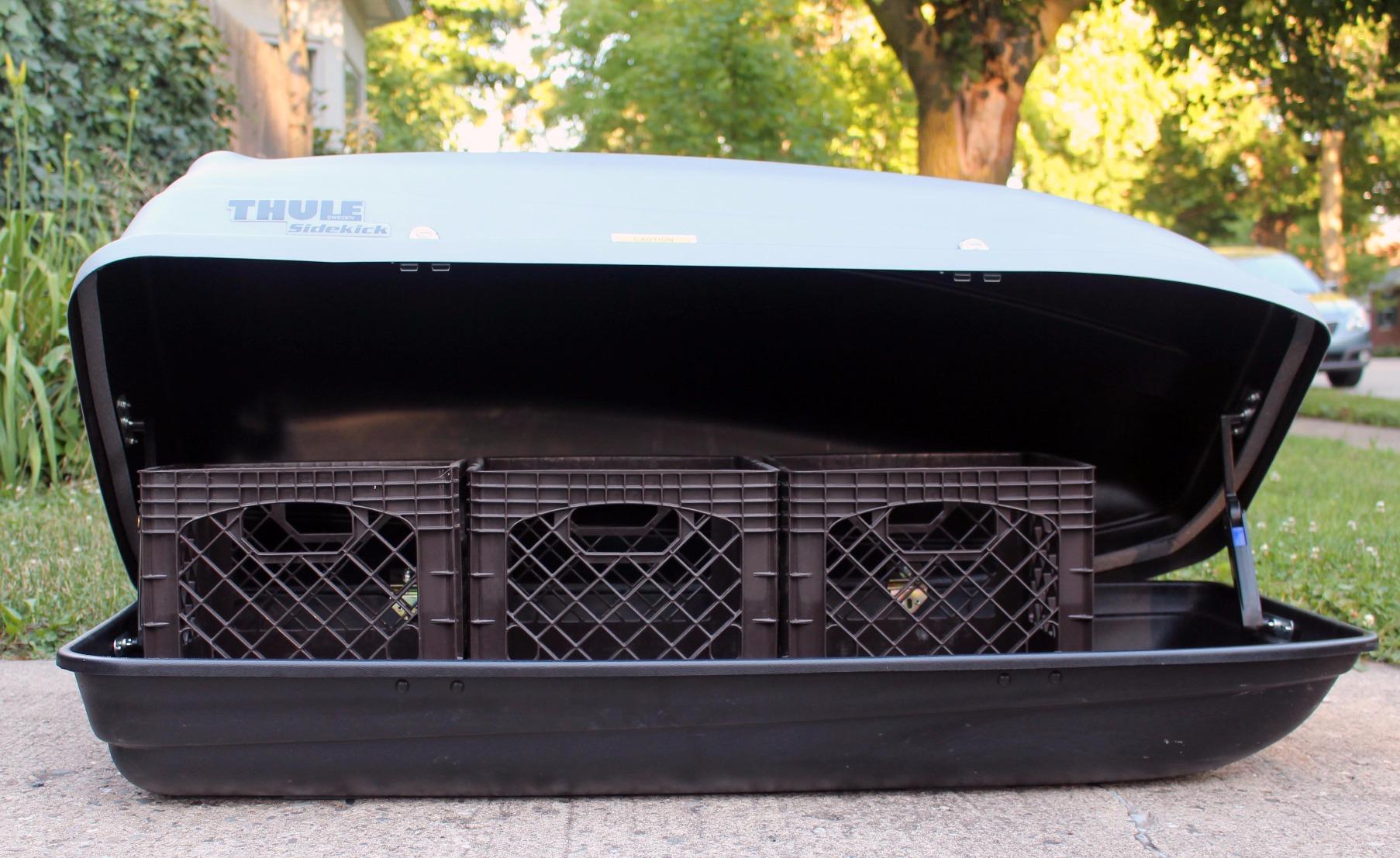 $43/mo - Finance Thule SideKick Rooftop Cargo Box | Buy Now, Pay Later