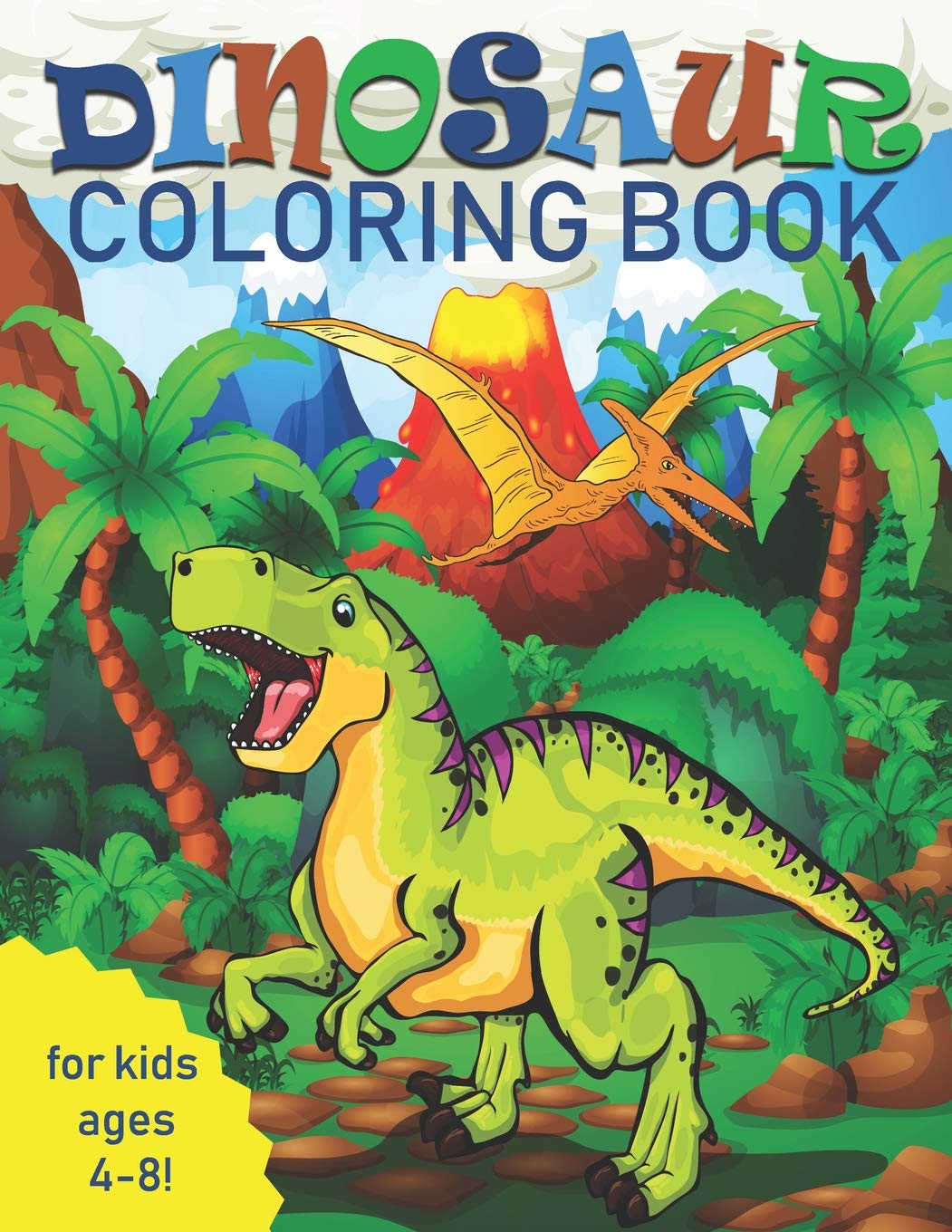 Dinosaur Coloring Book For Kids Great Gift For Boys Girls Ages 4 8 Dinosaur Coloring Book For Kids Great Gift For Boys Girls Ages 4 8