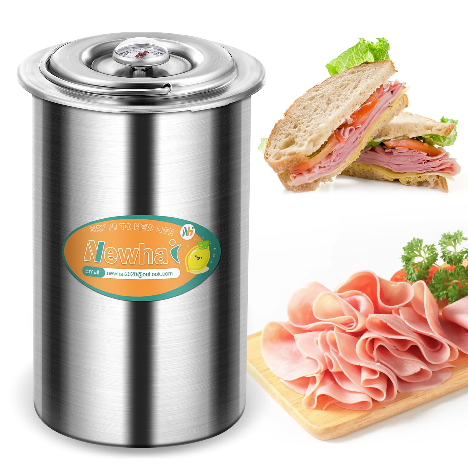 Sandwich Press Ham Maker Stainless Steel Meat Press - Ham Press With ...