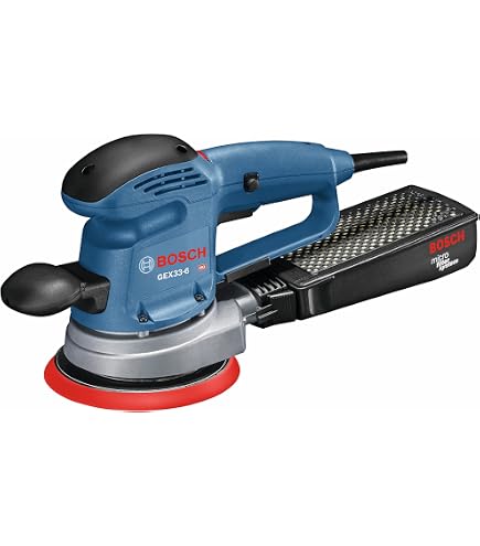 Buy Orbital Sander, Ginour 125MM Random Orbital Sander 13000RPM, 6 ...