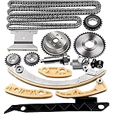 Amazon.com: ECCPP Timing Chain Kit fit for Tensioner Guide Rail Crank Sprocket Replacement for ...