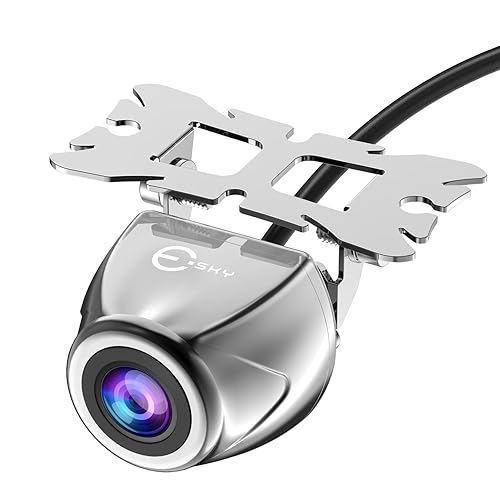 Backup Camera, Esky Ultra HD CMOS Car Rear-View Camera 170° Wide View ...