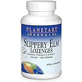 Amazon.com: Planetary Herbals Slippery Elm Tangerine Lozenges, Herbal ...