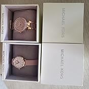 Amazon.com: Michael Kors Women's Mini Parker Two-Tone Watch MK6110 ...