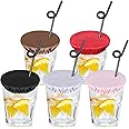Amazon.com: LLOUSSAK 5Pcs Drink Covers for Alcohol Protection, Elastic ...