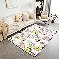 Amazon.com: jejeloiu Sushi Area Rug 3x5 Kawaii Style Sushi Rugs for ...