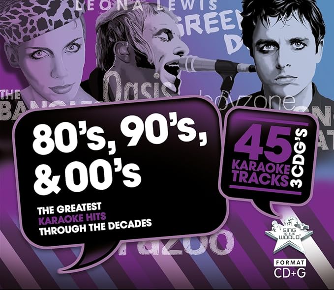 Sing Karaoke Hits Of The 80s 90s 00s 3 CD G Box Set Amazon co sing-karaoke-hits-of-the-80s-90s-00s-3-cd-g-box-set-amazon-co