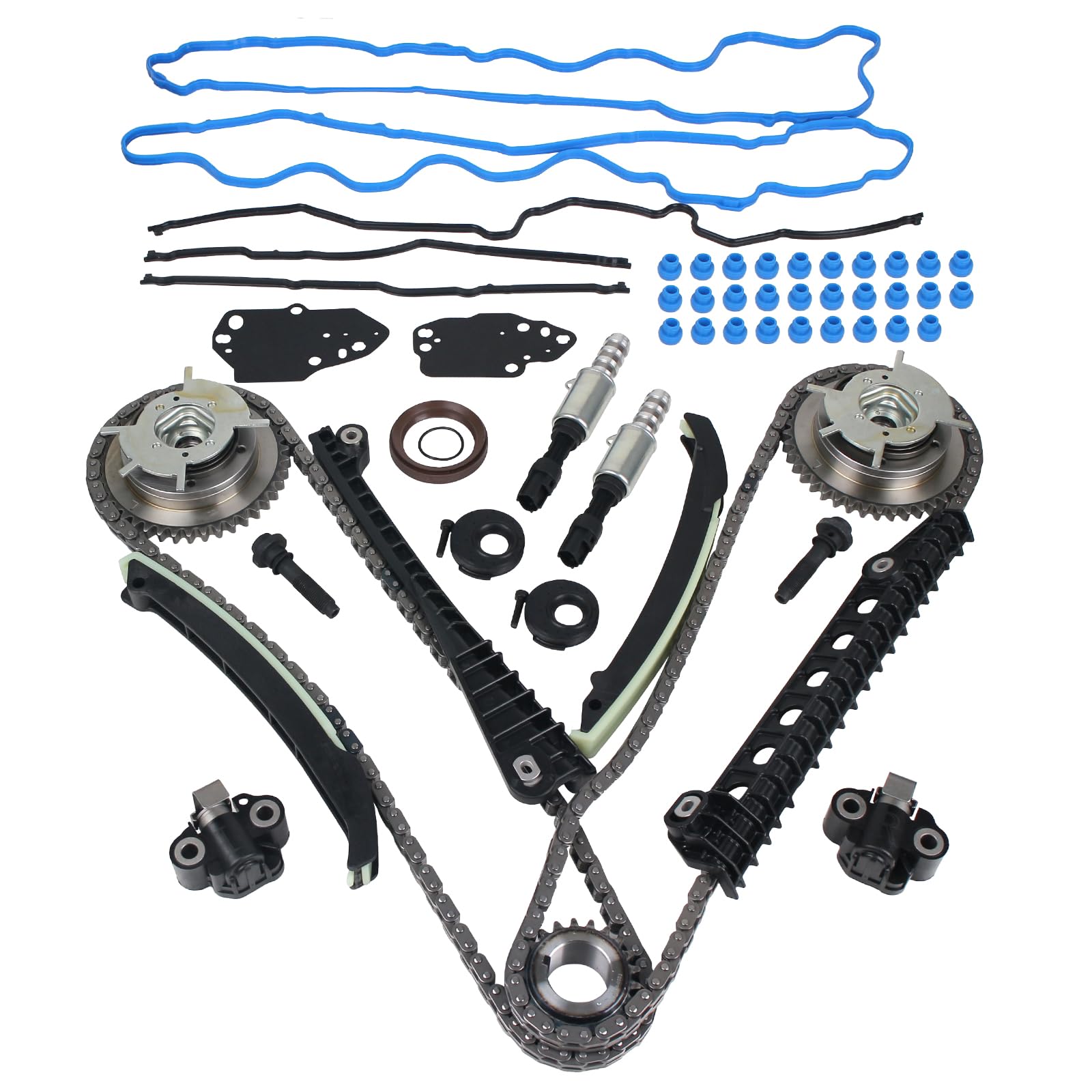 Autoround 5.4L Engine Timing Chain Kit Fit for Ford Expedition 2005 ...