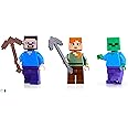 Amazon.com: LEGO Minecraft Combo Pack - Steve, Alex, and Zombie ...